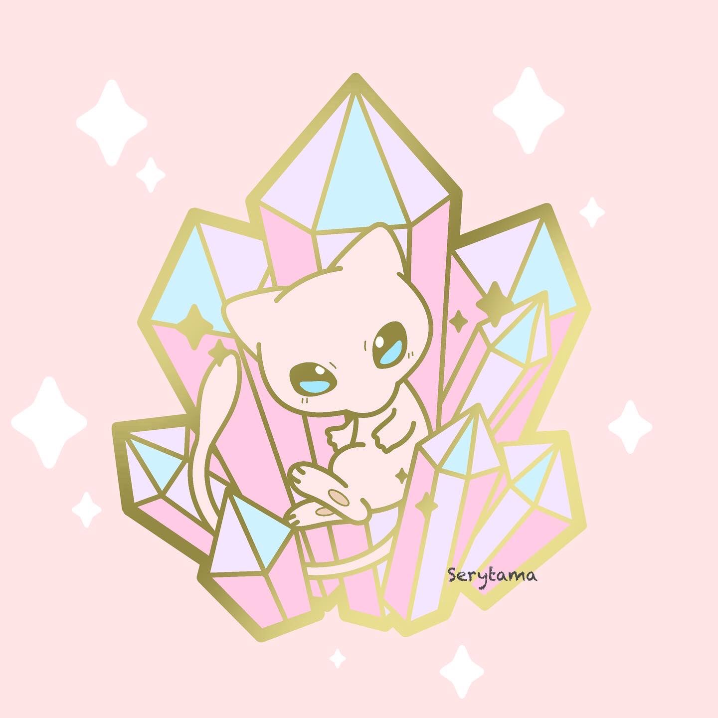 Cute Mew Drawing