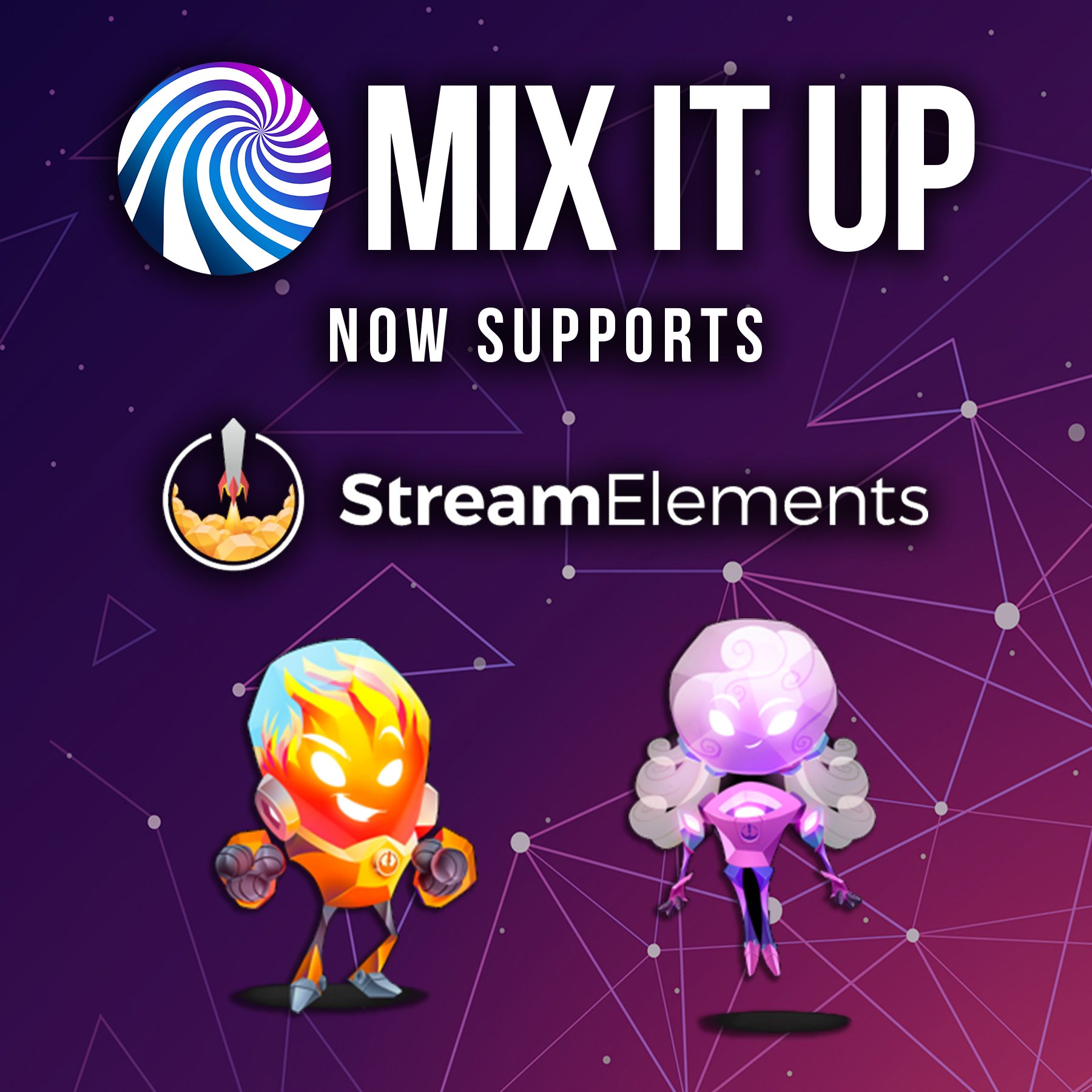 Mix It Up on Twitter: "0.5.5.0 storms in! @StreamElements support, the ...