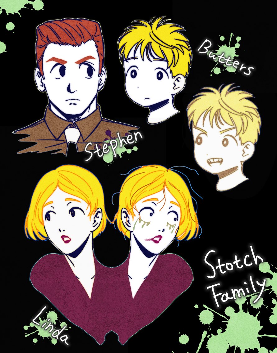 「Stotch Family, Goth Kids #SouthPark 」🕳の漫画