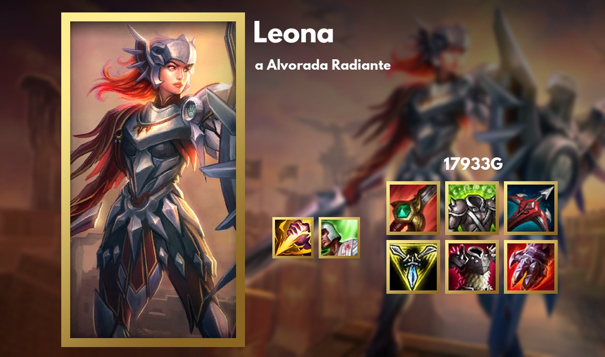 Iron Solari Leona Splash Art