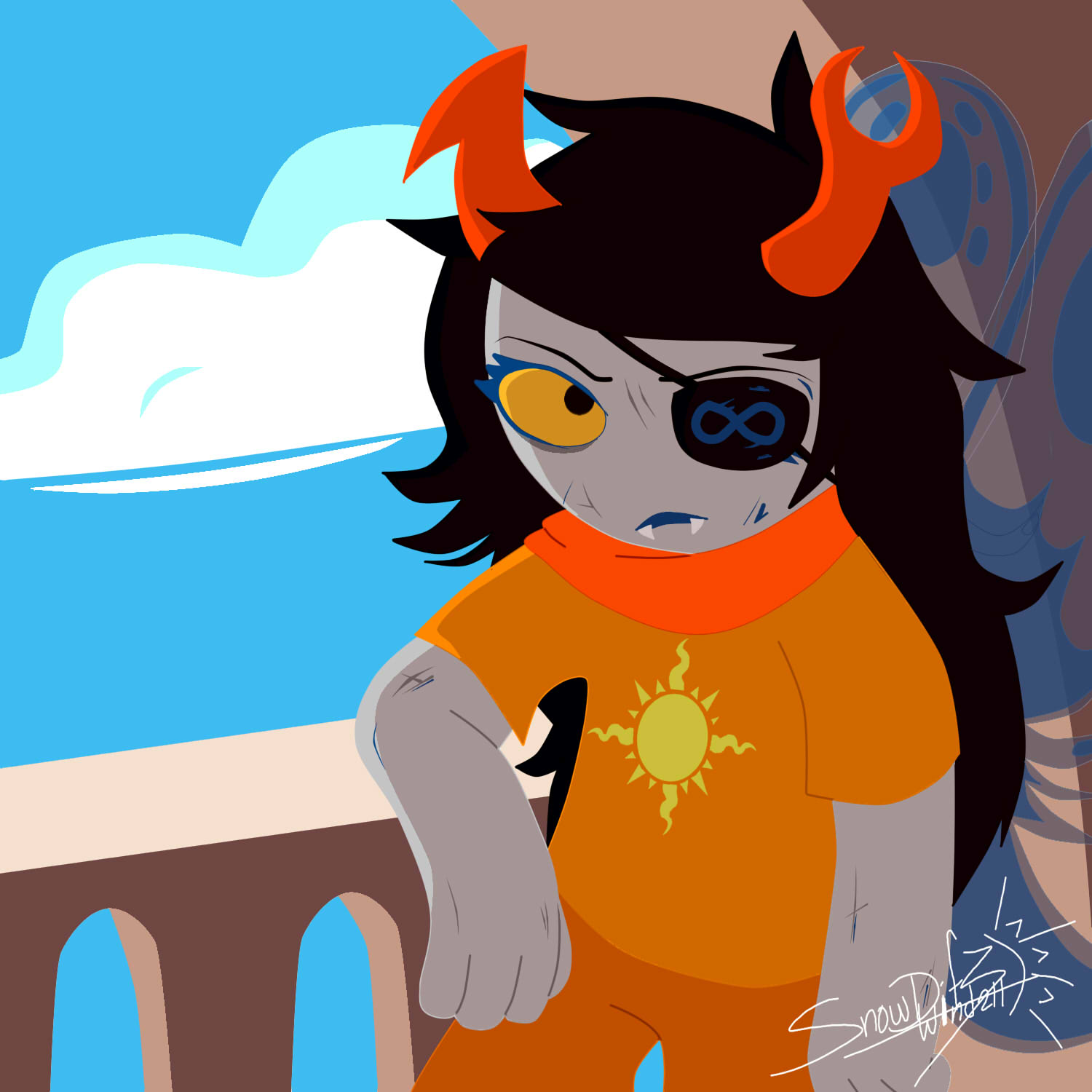 Homestuck Vriska And Tavros