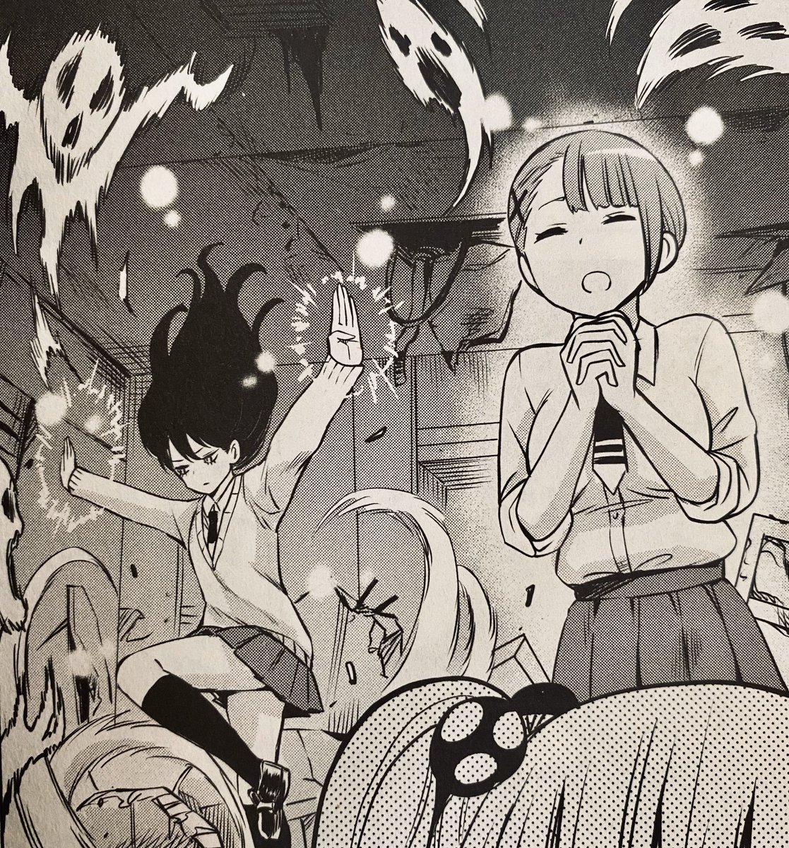 「見える子ちゃん24話更新しました! 扉カラーです! ↓続き ComicWalker→ https://t.co/x1n」泉 朝樹 tomoki izumiの漫画