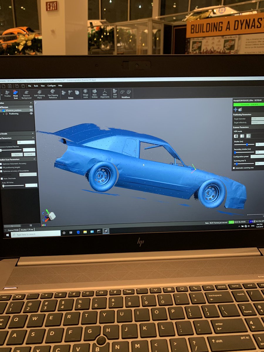 Behind the scenes of iRacing scanning Dale Sr. 1987 car : r/NASCAR