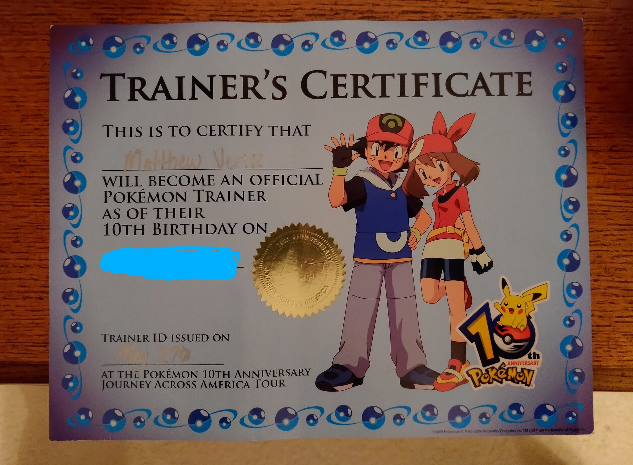 Pokemon 10th Anniversary