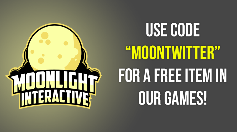 Moonlight Interactive on Twitter: "Thanks for checking out our Twitter! Use code "MoonTwitter ...