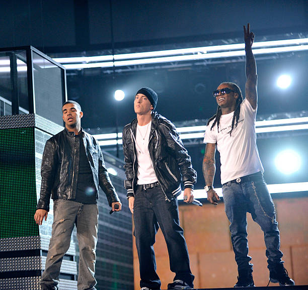 Eminem And Lil Wayne And Drake