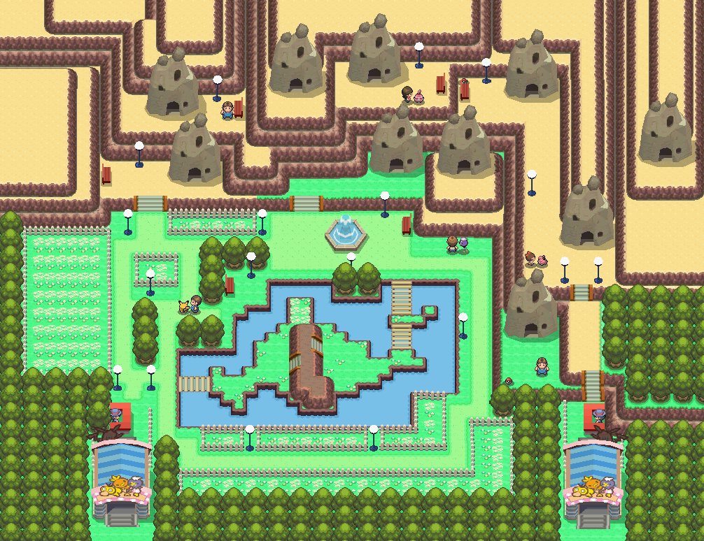Pokemon Platinum Tilesets