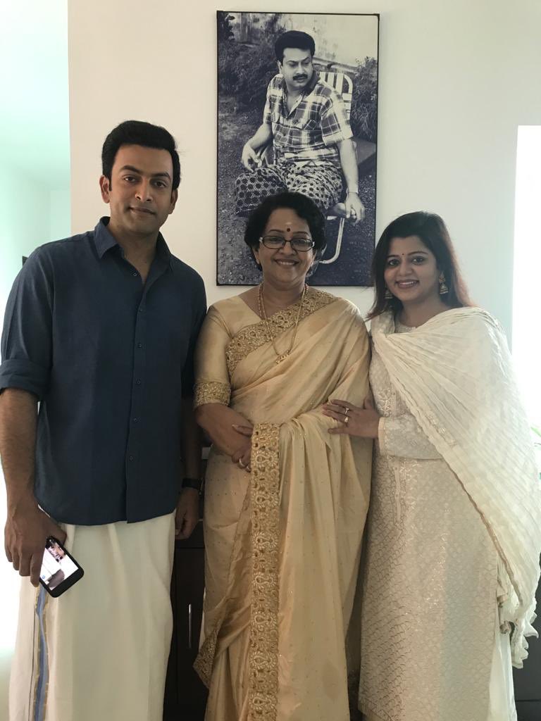 Prithviraj Sukumaran Family