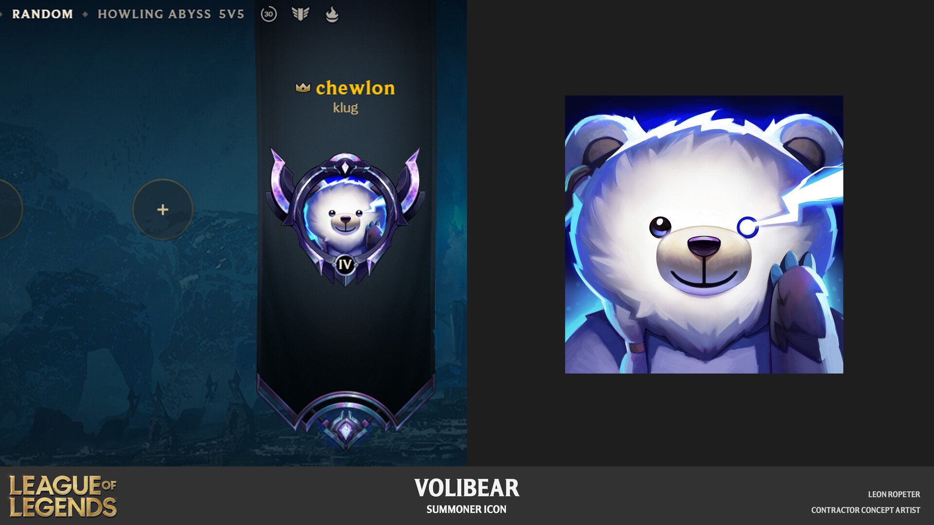 New League Of Legends Icon Volibear