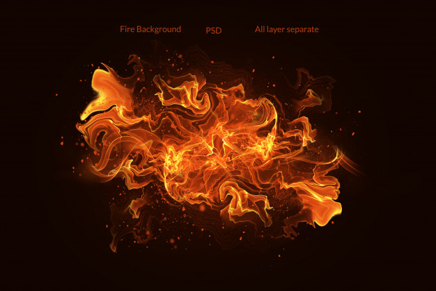 Flame Icon Psd
