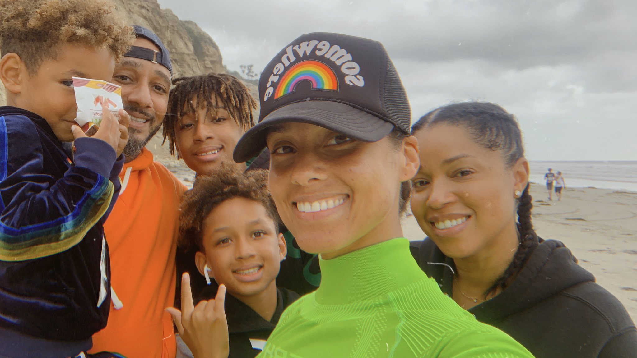 Alicia Keys Family