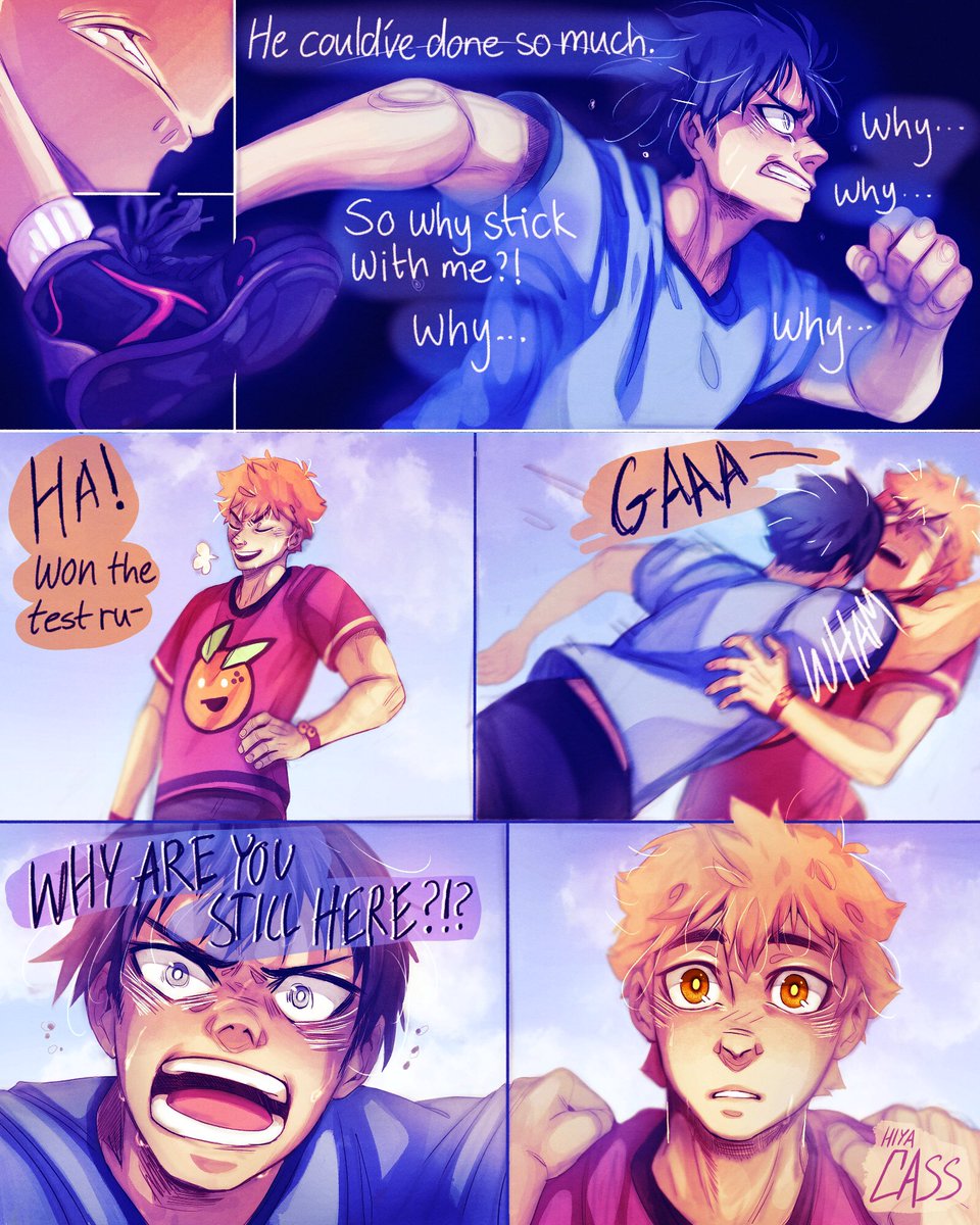 「Based off the panels of him doing the thing :) 」cass の漫画