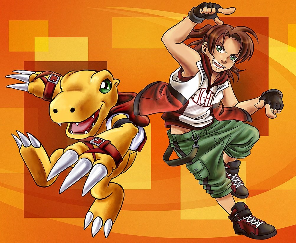 Digimon Marcus And Agumon