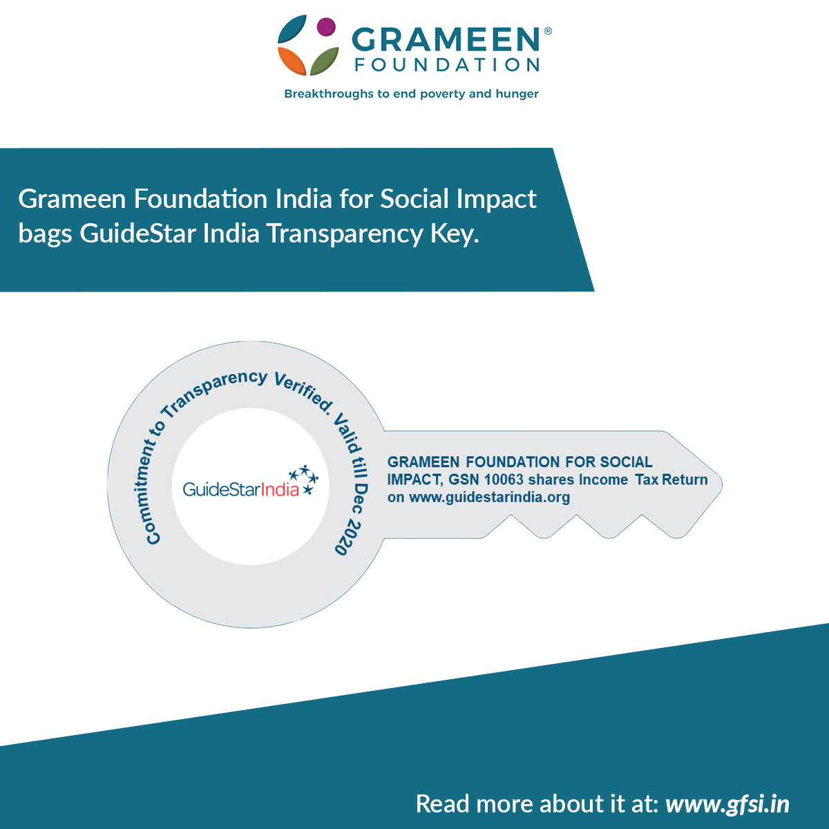 Grameen Foundation – Breakthroughs to end poverty and hunger