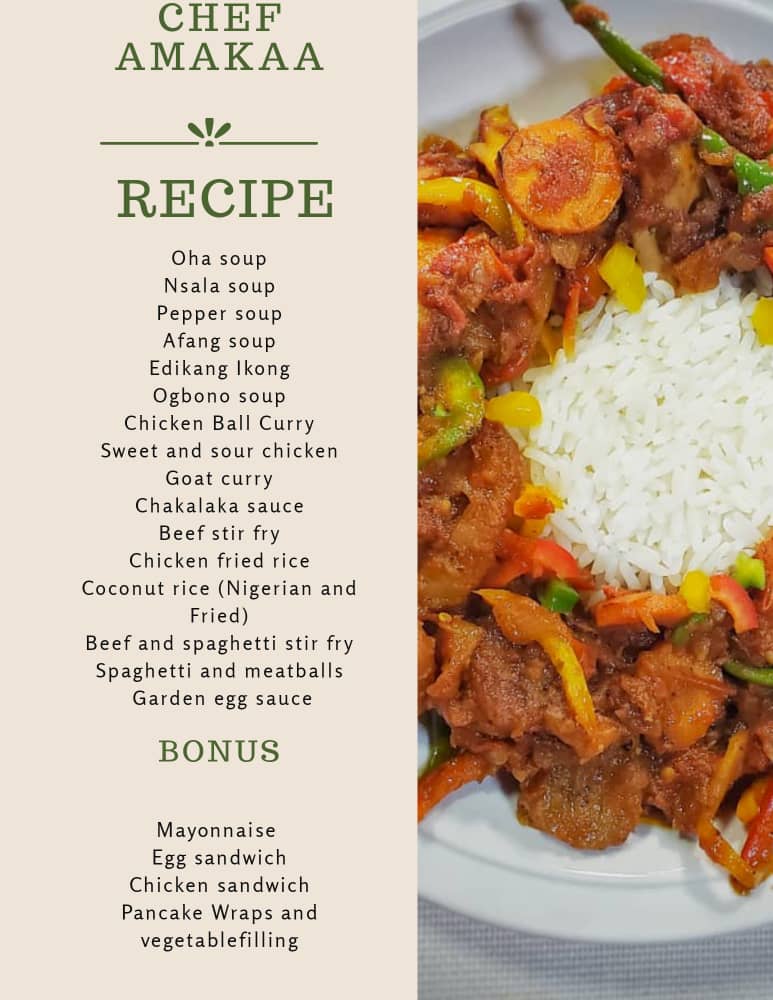 Thread by @chef_amakaa: Local rice was use to cook these rice recipes ...