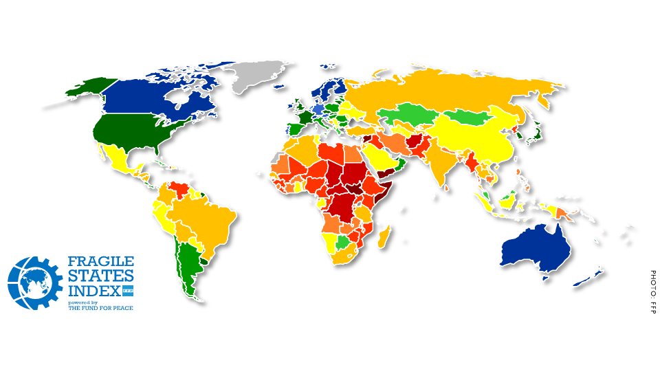 Fragile States Index 2019 | The Fund for Peace