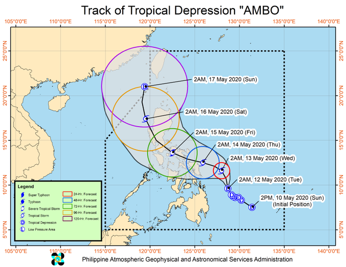 Earth Shaker PH on Twitter: "TIGNAN: Narito ang pinakabagong forecast track ng PAGASA para sa ...