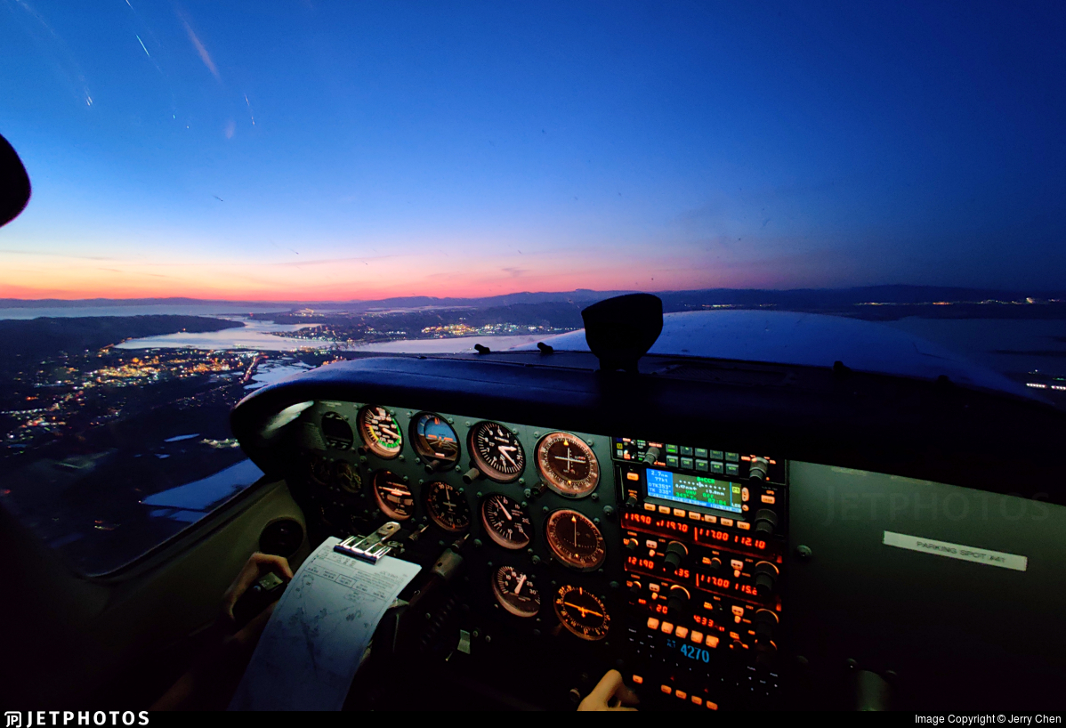 Cessna 172 Sunset