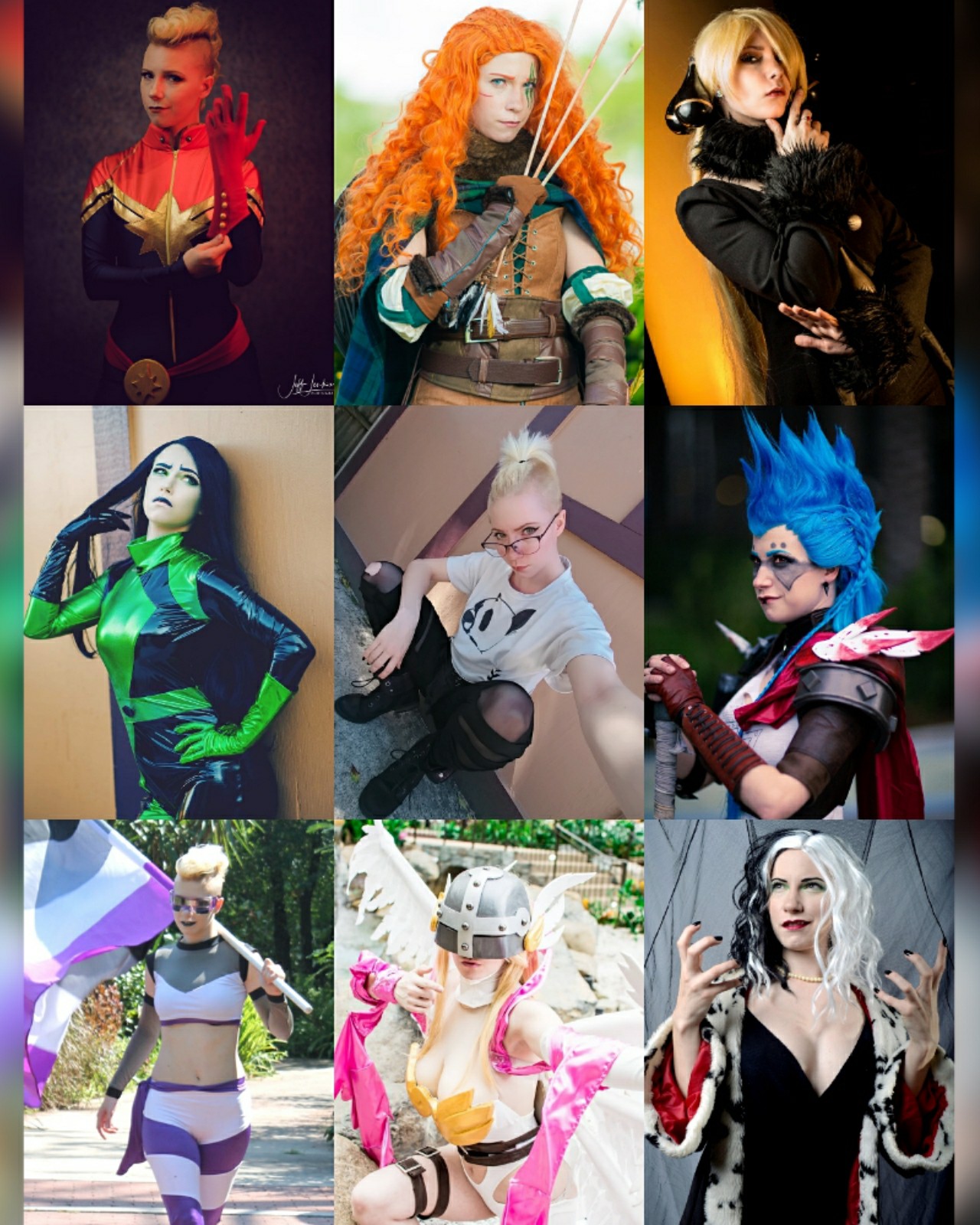 Hanari (Top 5% on OF) on Twitter: "I challenge you to a #cosplayrainbow !! Everyone who sees ...