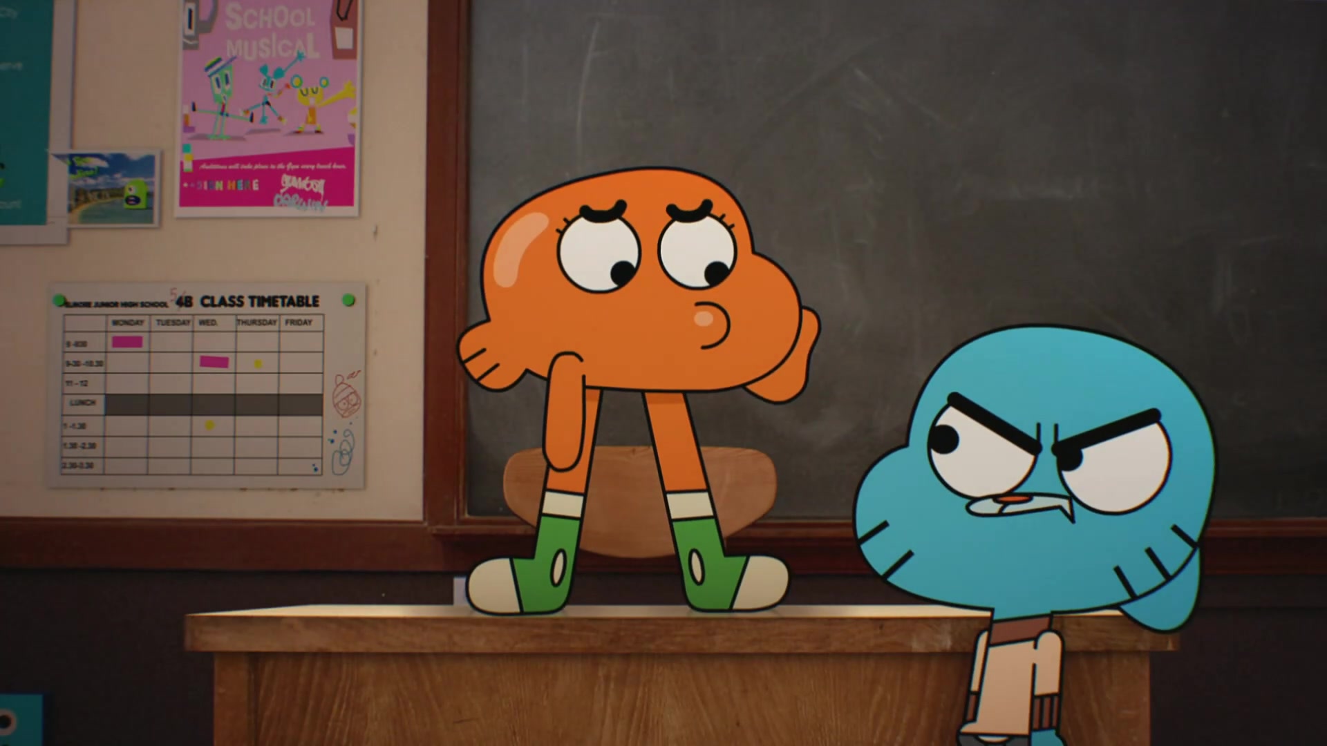 The Amazing World Of Gumball The Words