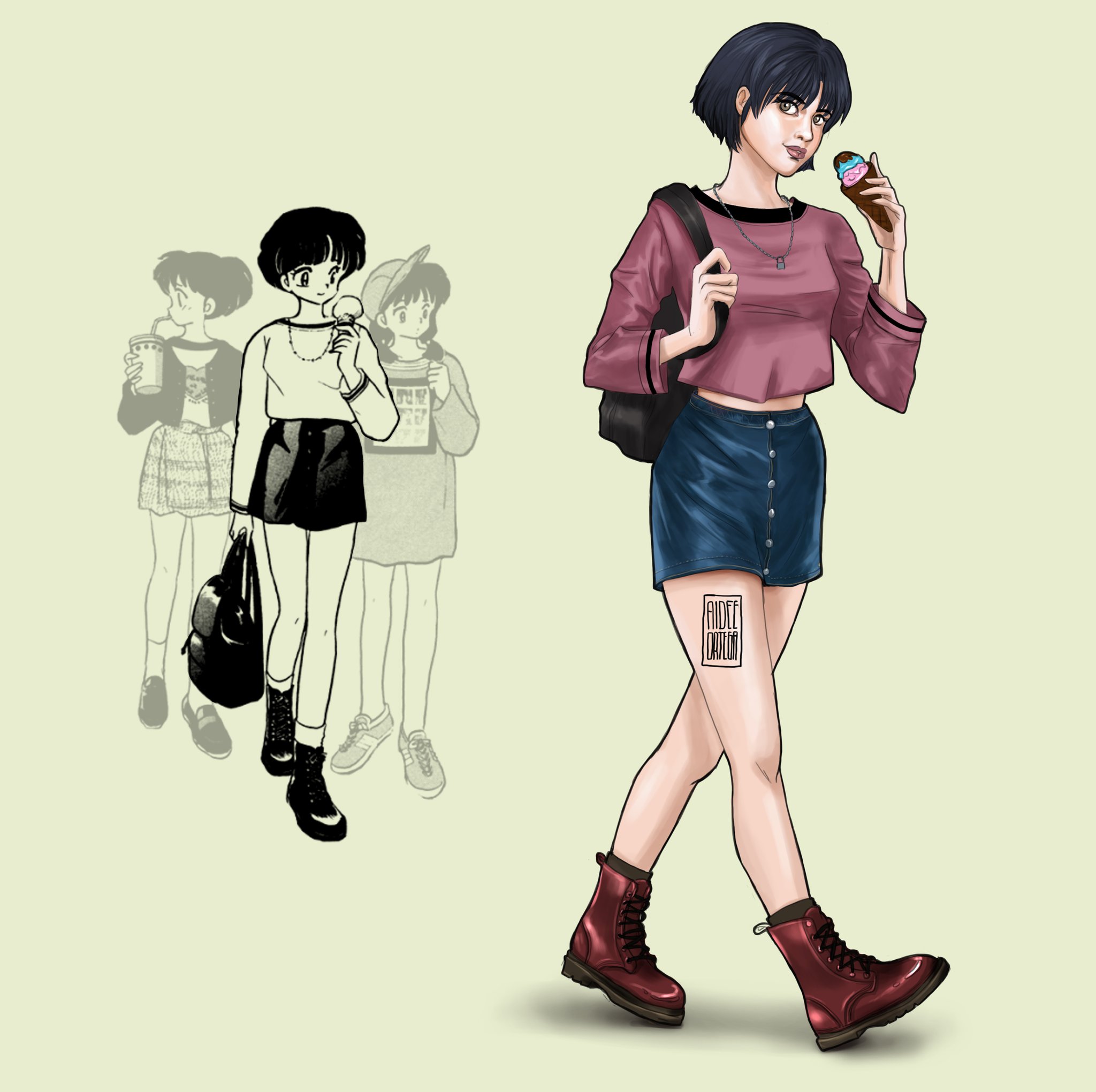 Akane Tendo Outfits