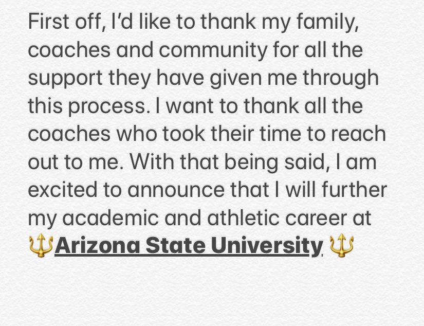 2021 3* TE Garrett Gillette commits to Arizona State : r/CFB