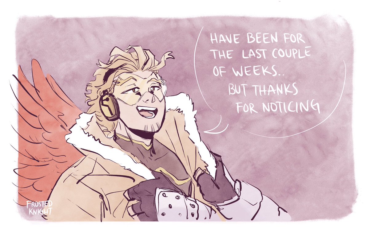 Iz on Twitter: "RT @frosted_knight: Silly Enji #endhawks #ホー炎"