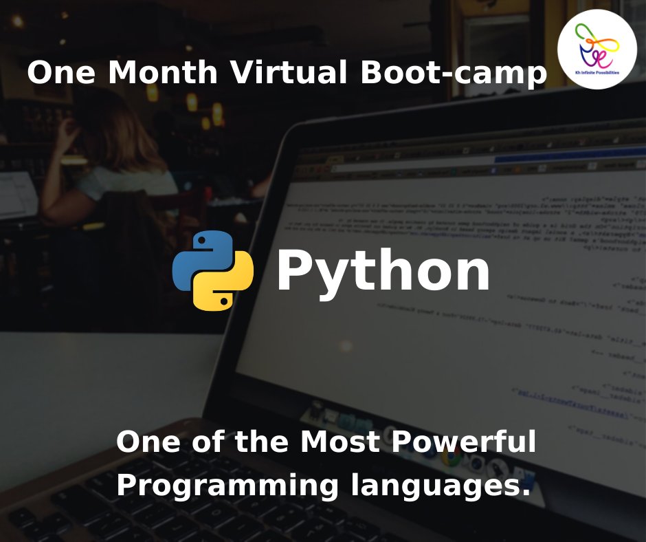 Kh Skill Academy on Twitter: "Python Virtual/Online Boot-Camp starting from 29 May 2020. HURRY ...