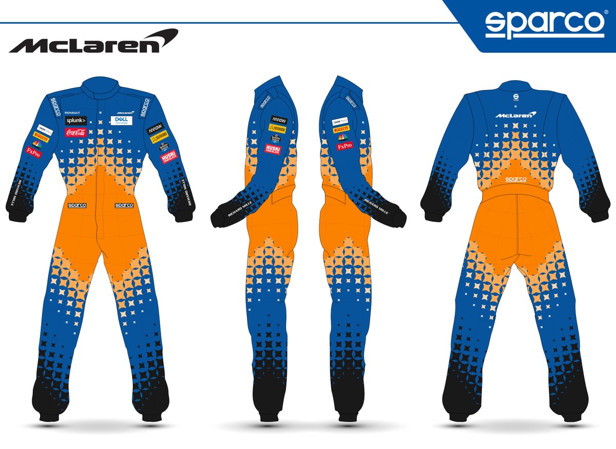 [OC] My firesuit design won McLaren's Contest! : r/formula1