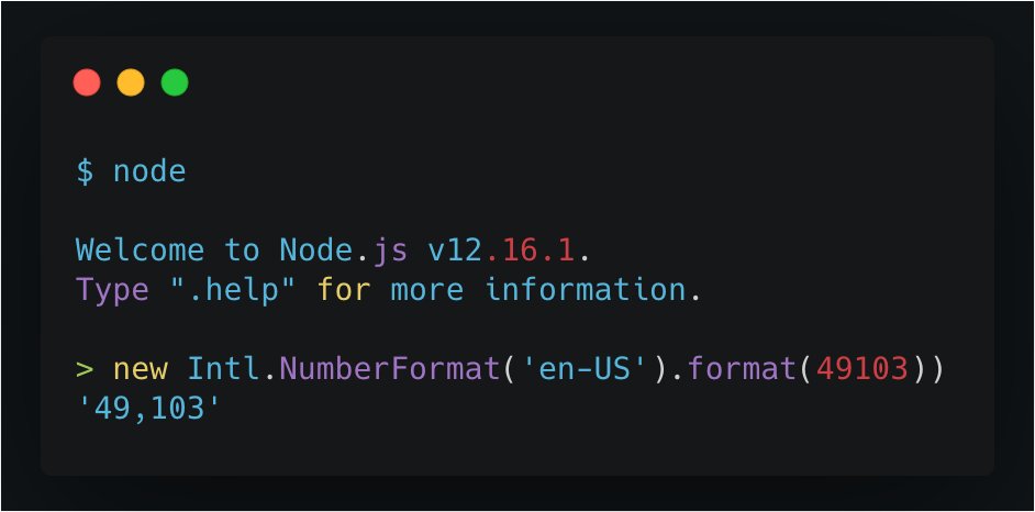 Liran Tal Developer Security 💟🔮 On Twitter 🔥 Javascript Tip Of The Day Need To Format A