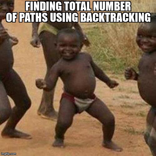 Backtracking Meme
