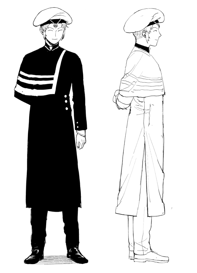 「of course i also had to draw the homeboy Popeye 」Nafの漫画