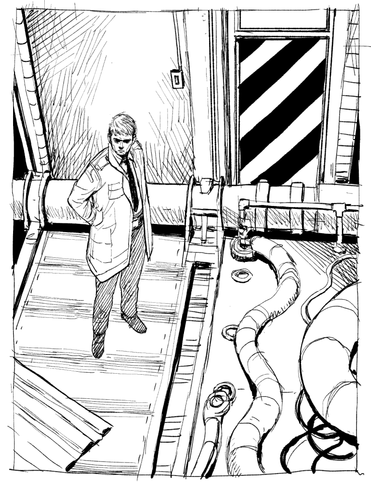 「of course i also had to draw the homeboy Popeye 」Nafの漫画