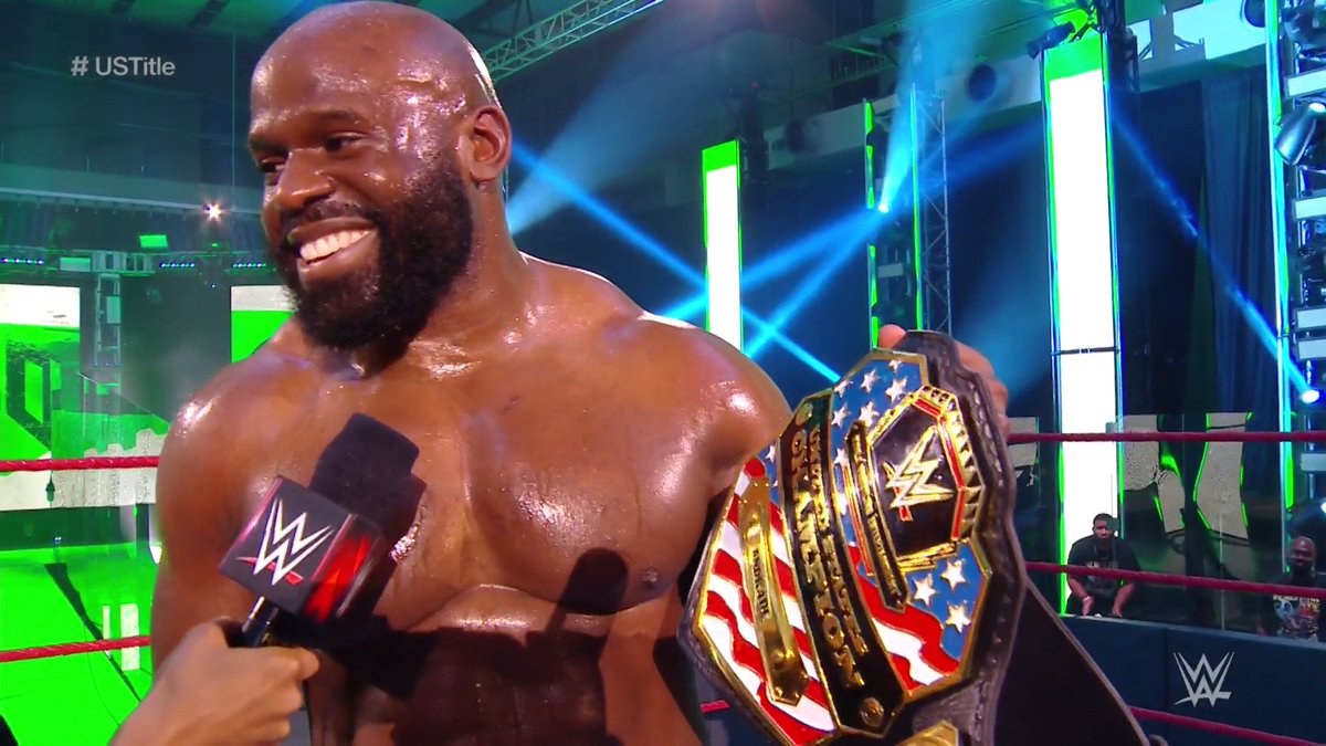 Apollo Crews Captures The WWE United States Title From Andrade On RAW ...