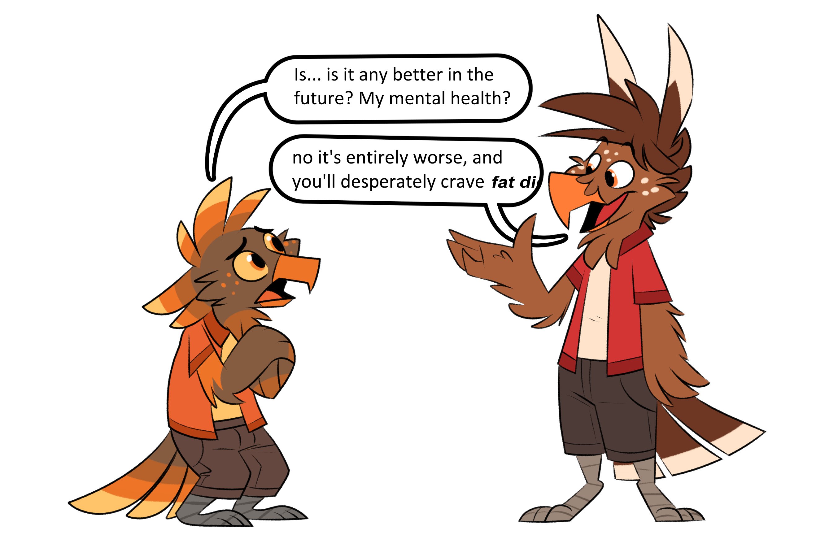 The Big Imageboard Tbib 2020 Alternate Version At Source Anthro Avian Beak Bird Clothed