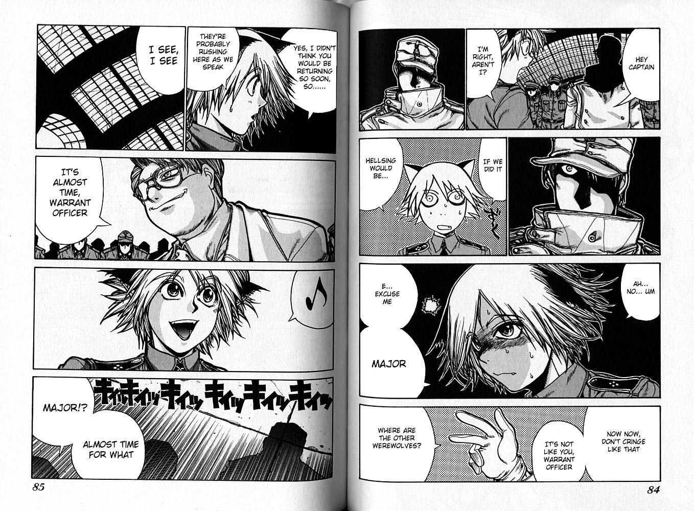 Schrodinger Hellsing Manga