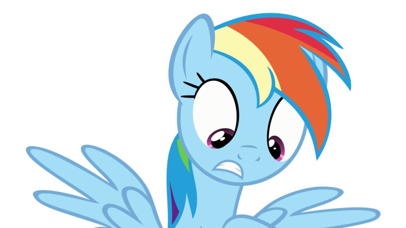 Rainbow Dash Surprised Face