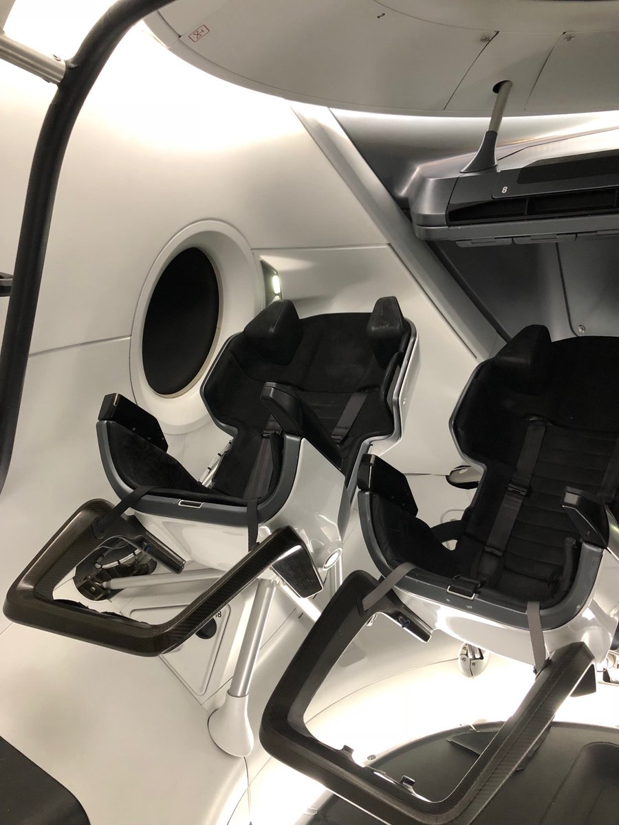 Spacex Dragon Capsule Interior