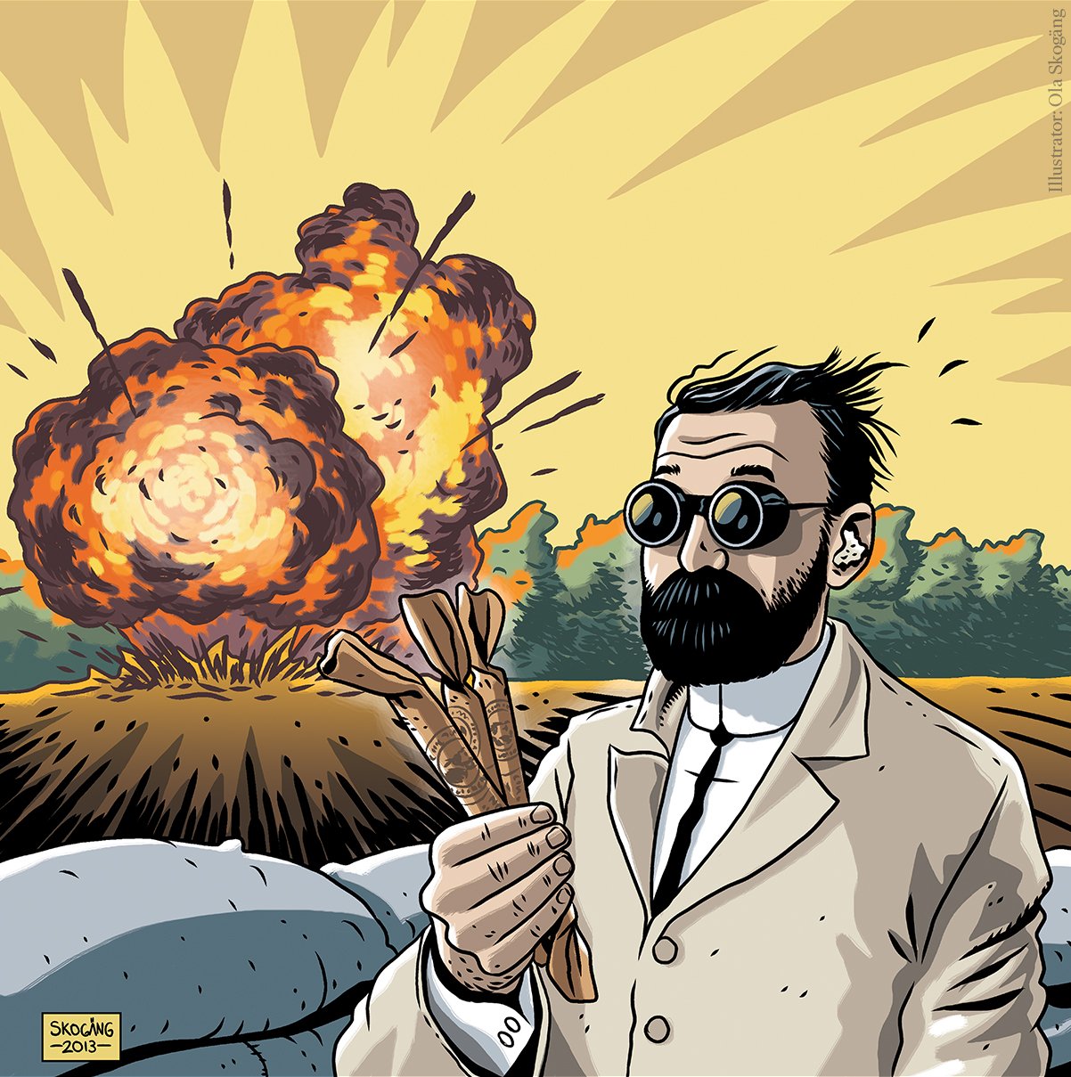 Alfred Nobel Creator Of Dynamite And High Minded Prizes Atelier Yuwaciaojp