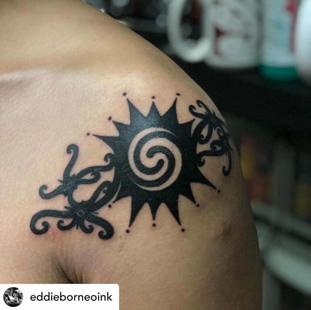 Bunga Terong Sarawak Tattoos Had The Privilege To Tattoo This