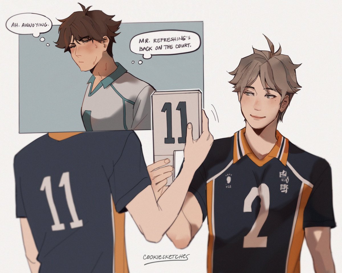 「Yes, Mr. Refreshing is a fitting nicknam」|jacy⁷ 🌳 HIATUSの漫画