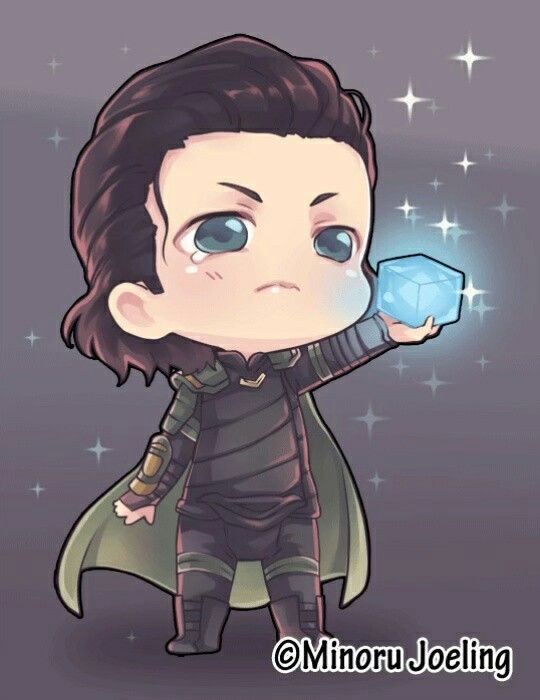 Chibi Loki Avengers