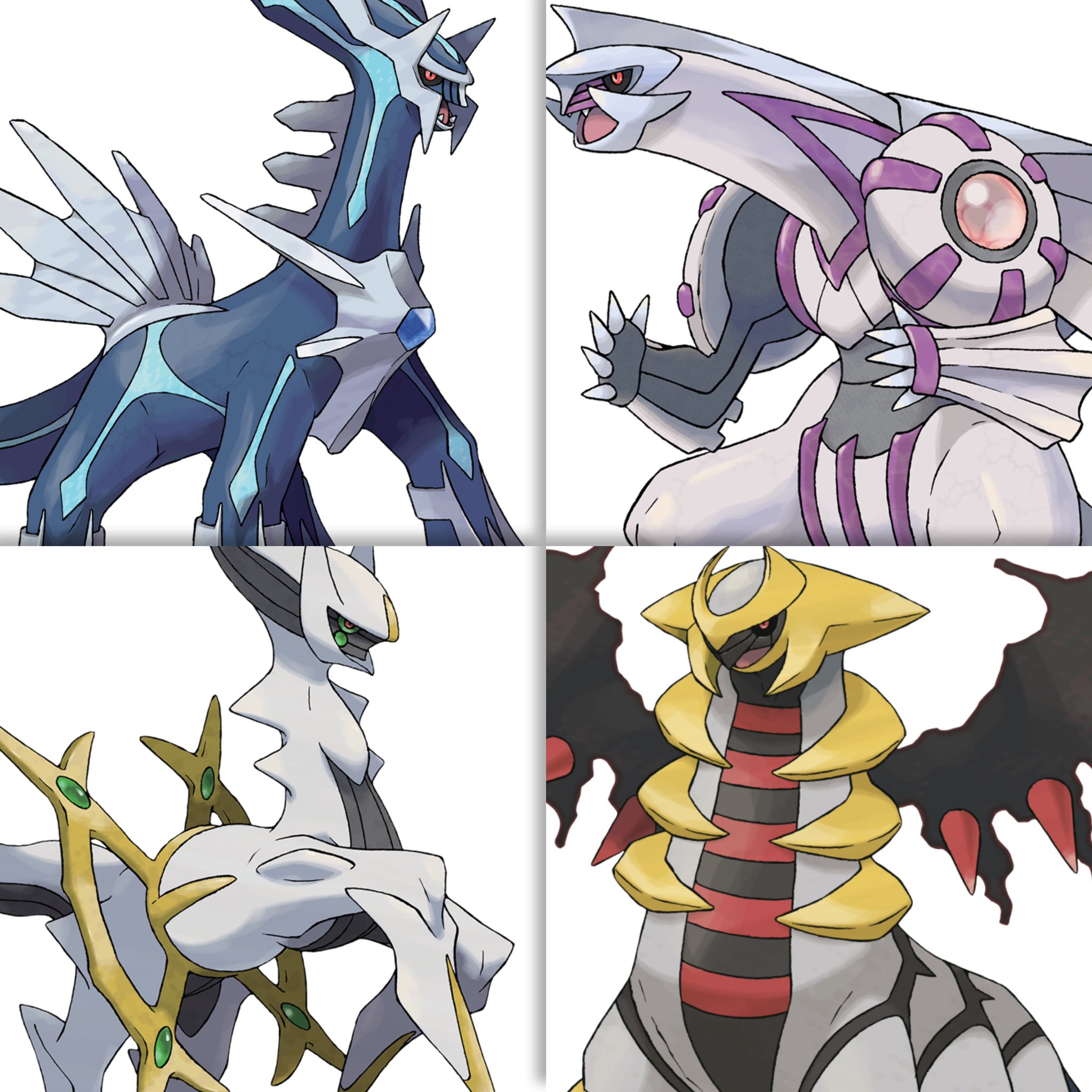 Pokemon Sinnoh Legendaries