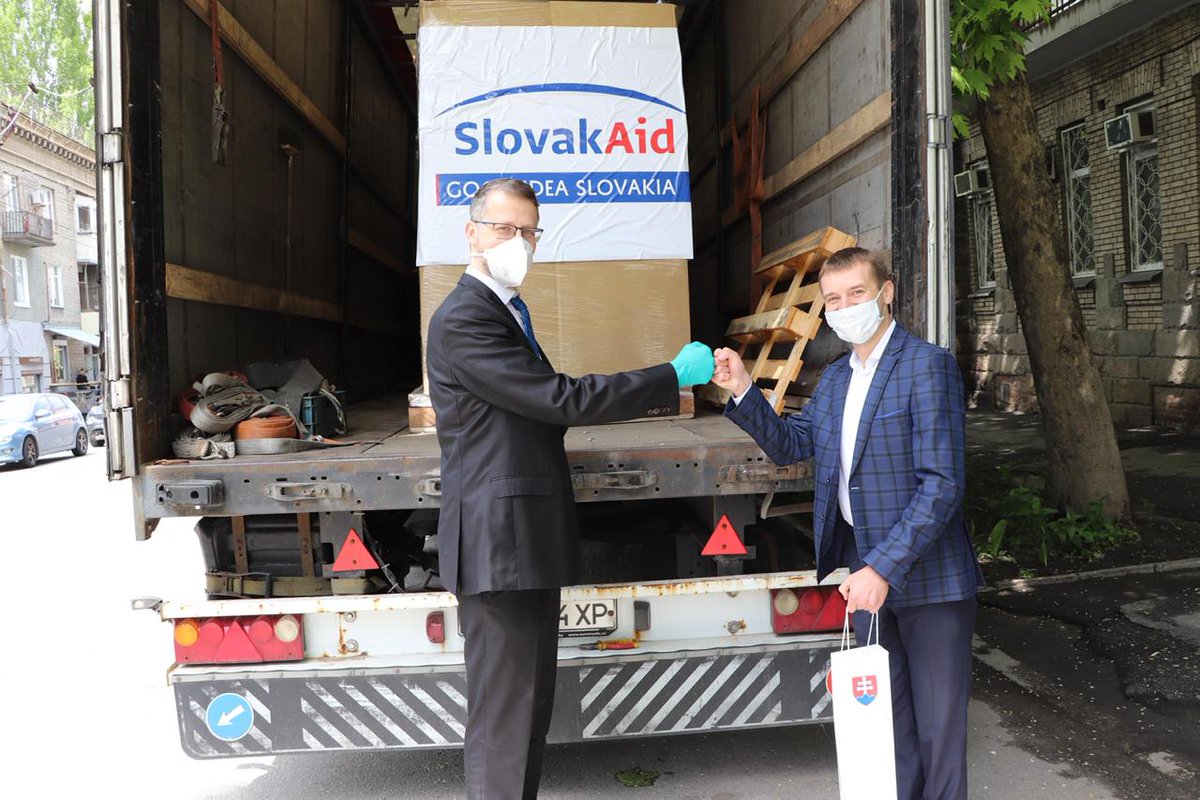 Grateful to Slovakia for its humanitarian aid, provided to Ukraine to ...