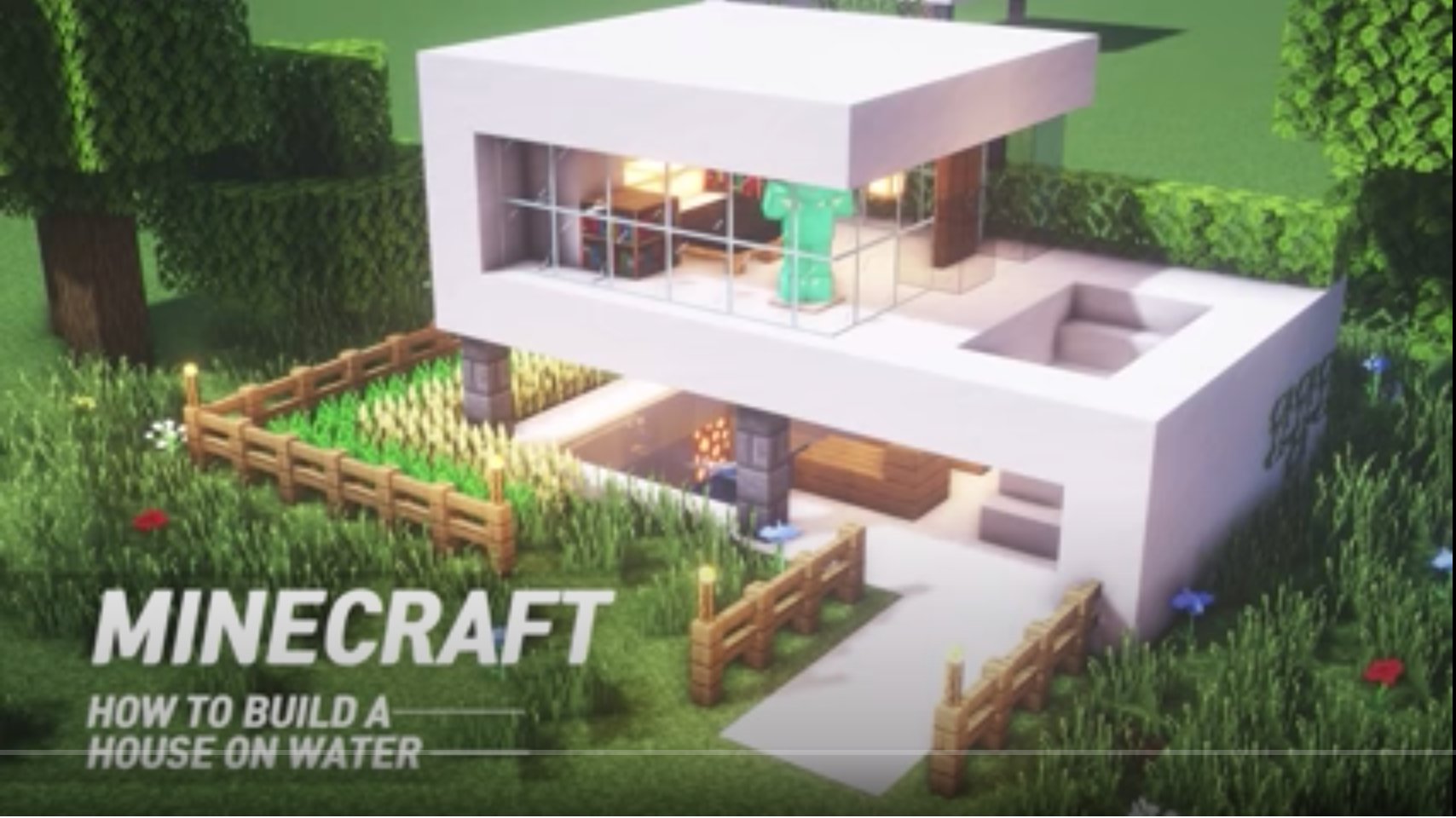 Small Modern House Minecraft