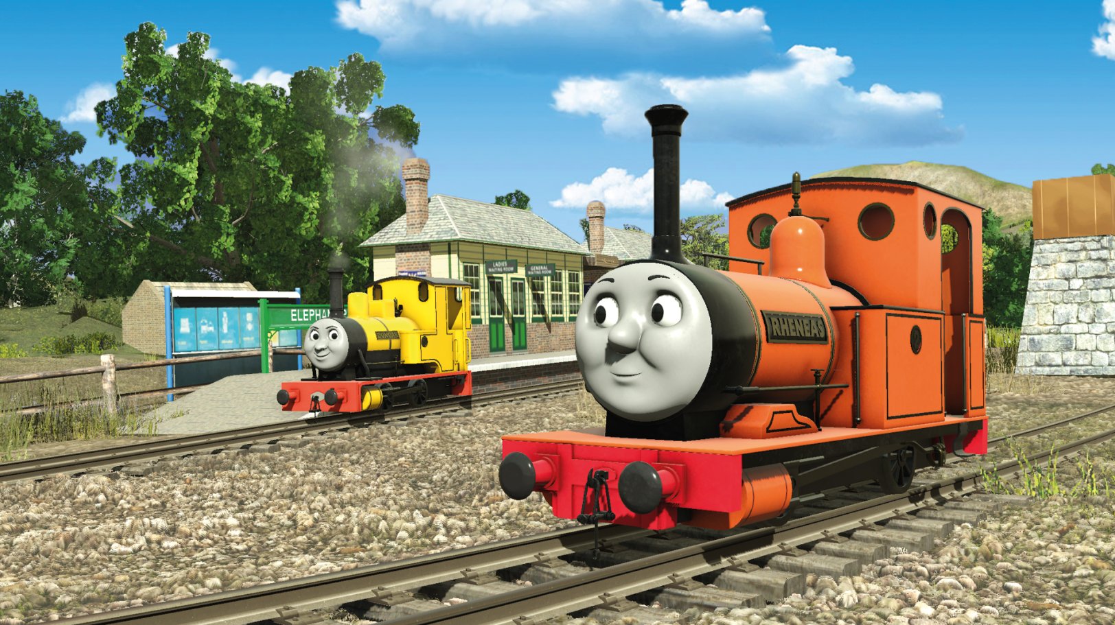 Thomas And Friends Yellow Rheneas