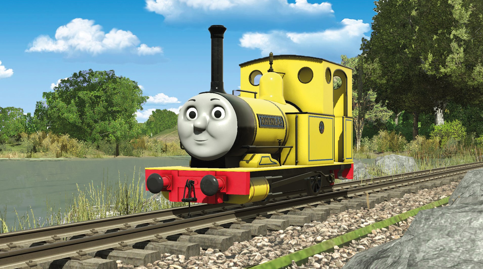 Thomas And Friends Rheneas Yellow