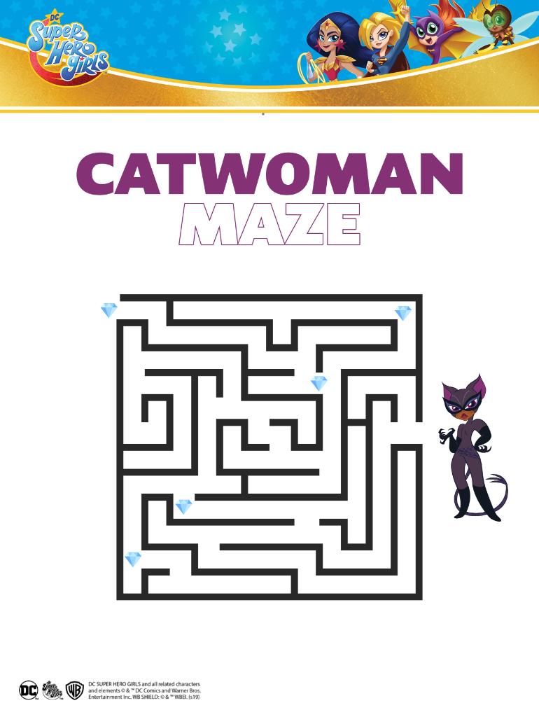 Superhero Maze