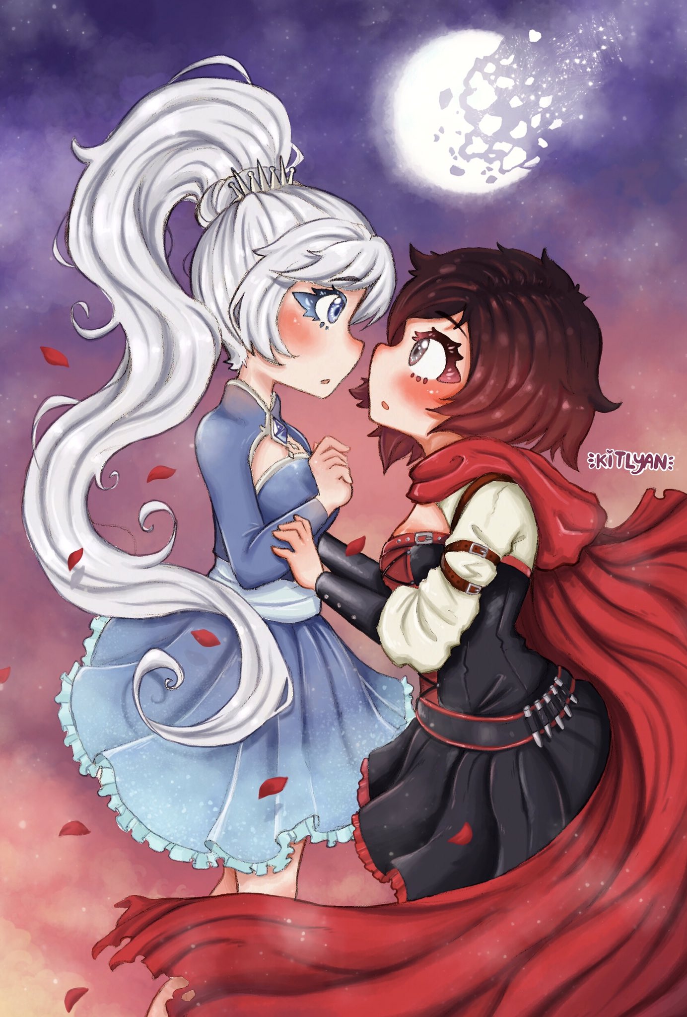 Rwby Weiss And Ruby