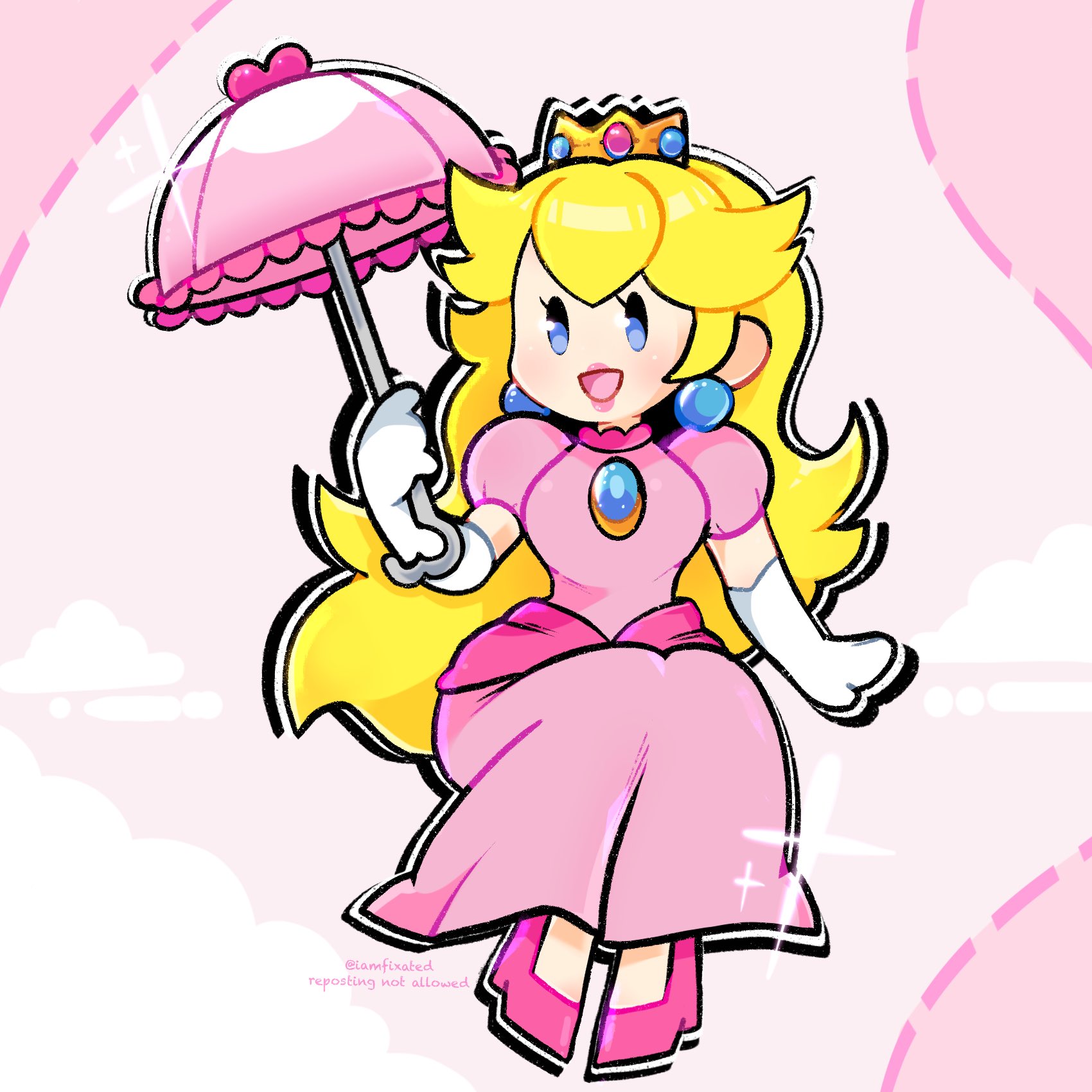 Paper Princess Peach